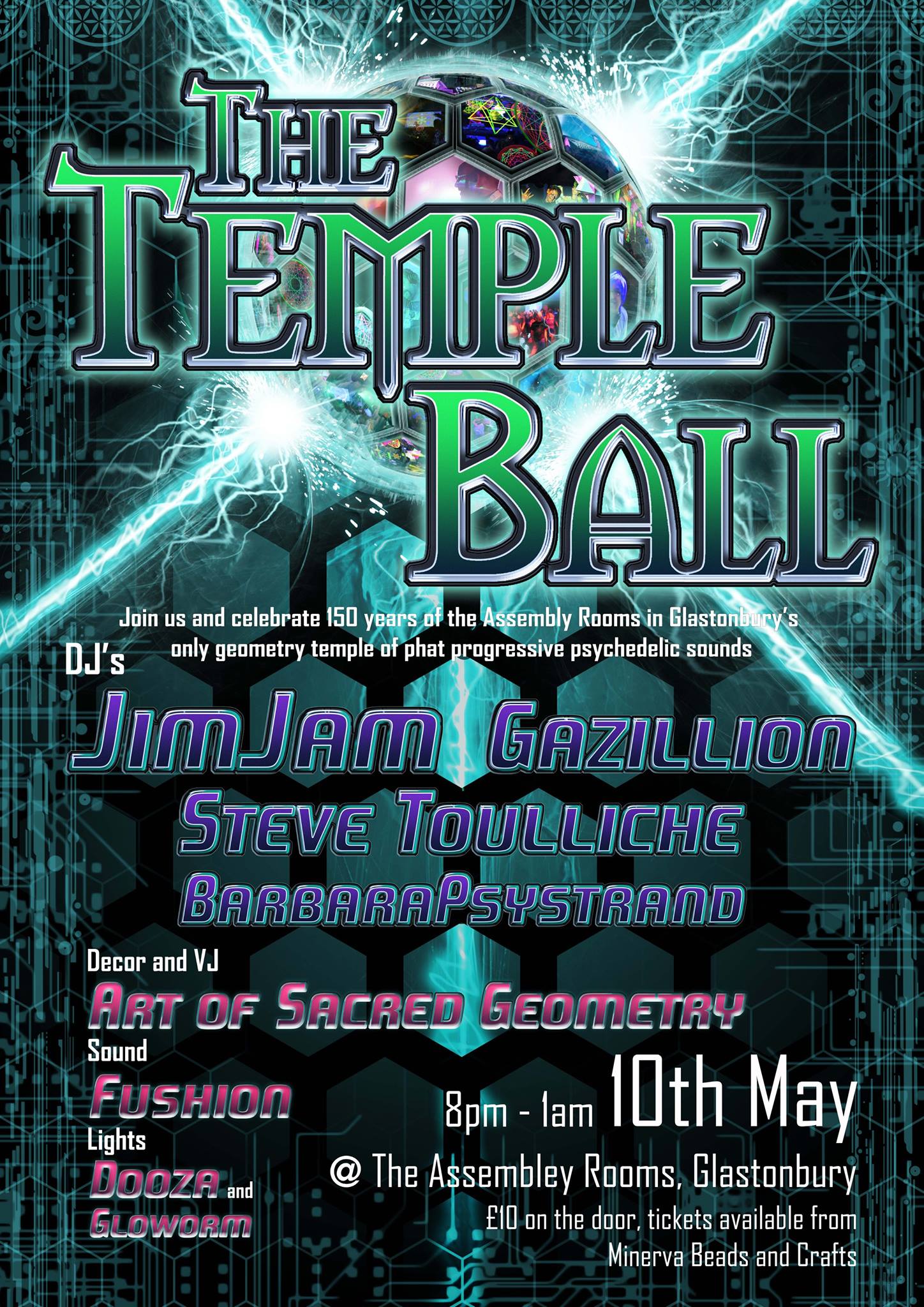 The Temple Ball, 10th May 2014 @ The Assembly Rooms, Glastonbury | dooza.tv